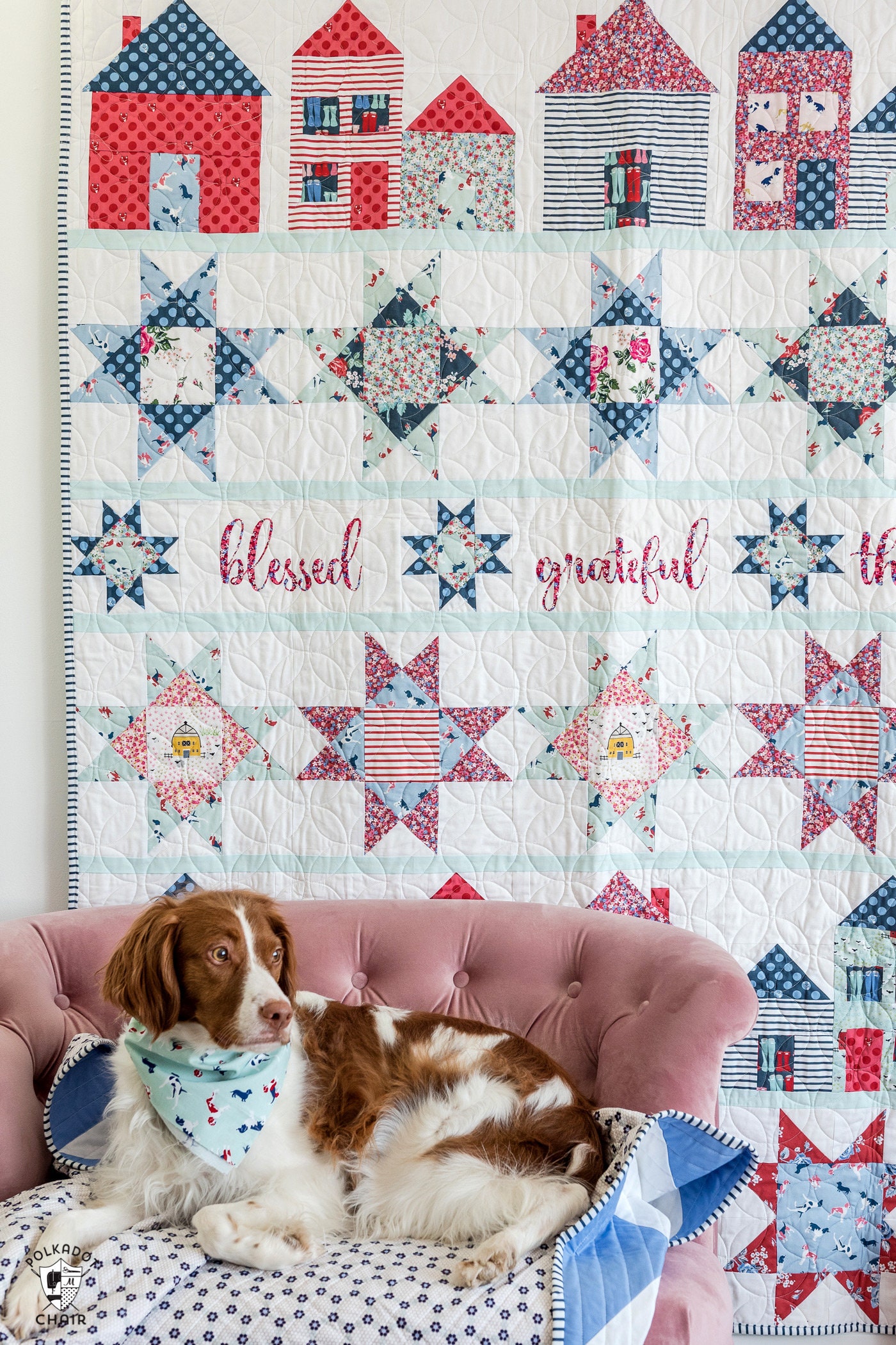 Let's Stay Home Quilt Pattern | Digital PDF Pattern by Melissa ...
