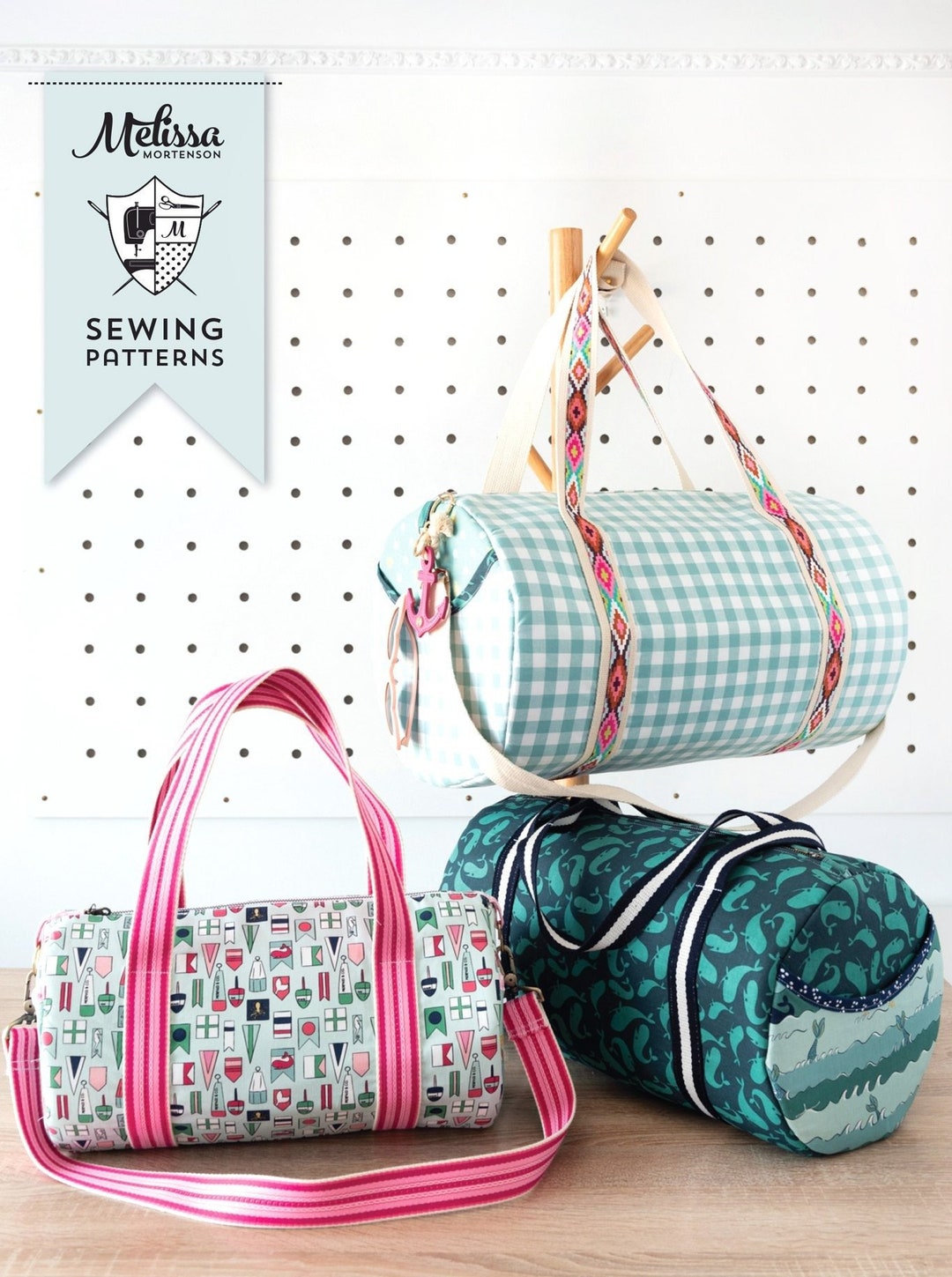 The Saturday Duffle Bag Sewing Pattern | Digital PDF Sewing Pattern by ...