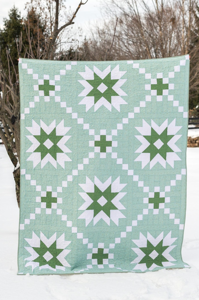 Arctic Sparkler Quilt Pattern by Melissa Mortenson | Digital PDF Quilt ...