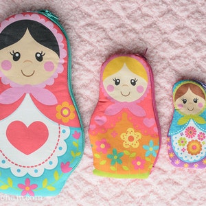 Nesting Dolls PDF Sewing Pattern and Printable Pattern Pieces - Etsy