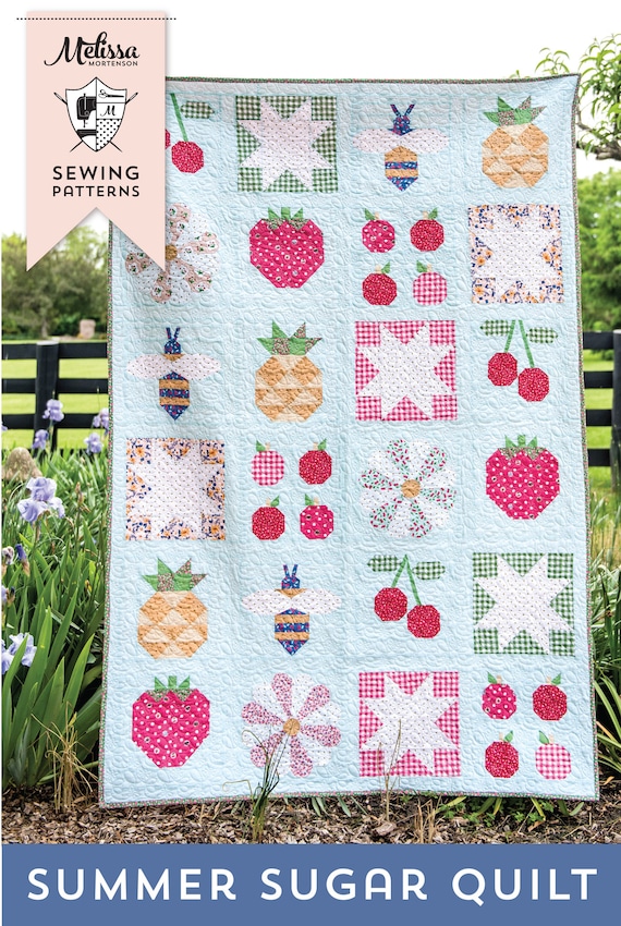 Summer Sugar Quilt Pattern Digital PDF Pattern - Etsy