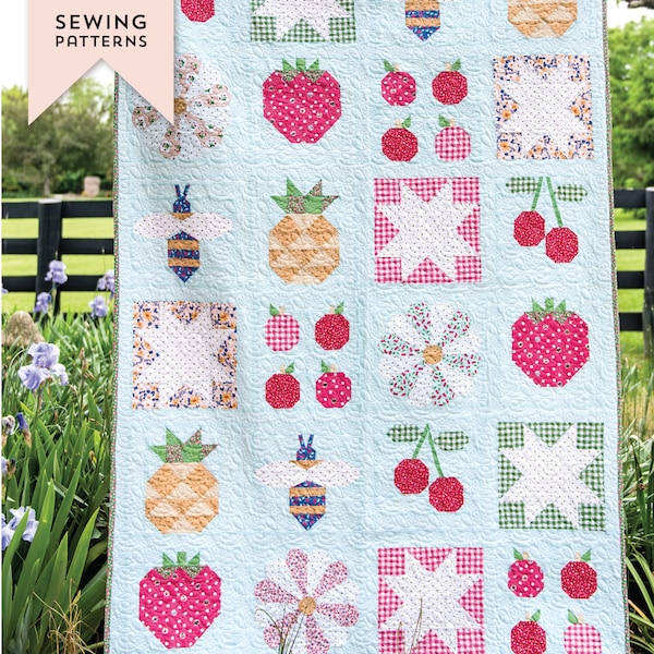 Summer Quilt Pattern - Etsy