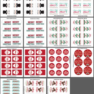 Ultimate Printable Christmas Gift Tag Bundle - Etsy