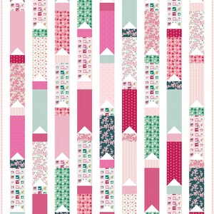 Breezy Bunting Quilt Pattern | Digital PDF Pattern by Melissa Mortenson ...