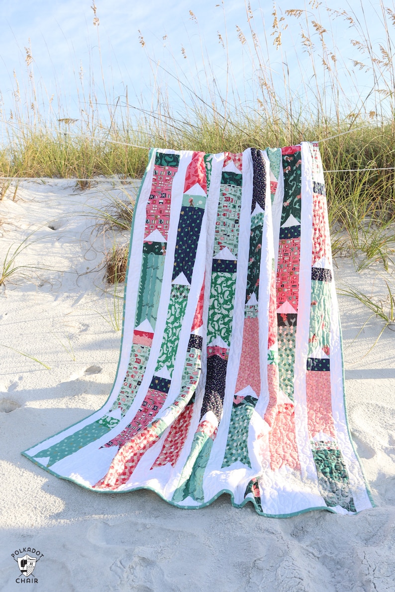 Breezy Bunting Quilt Pattern | Digital PDF Pattern by Melissa Mortenson ...