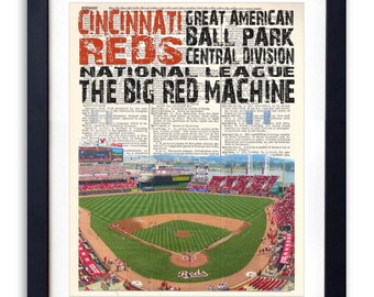 Cincinnati reds | Etsy