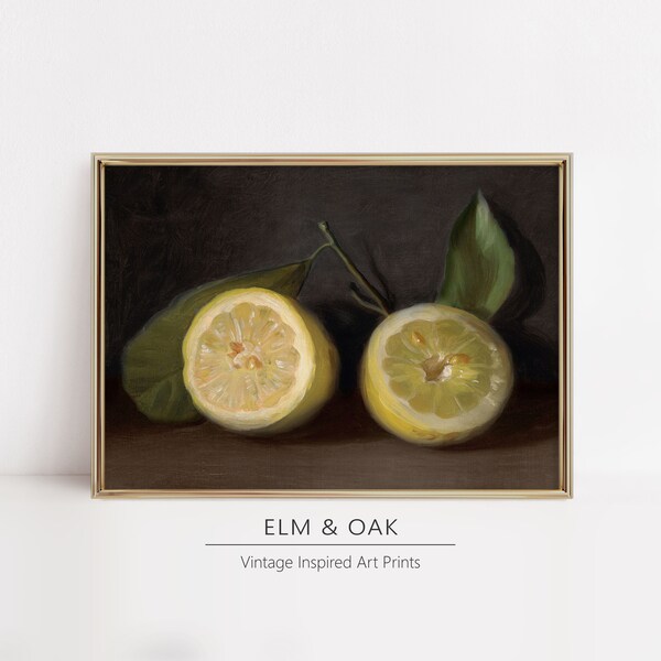 Lemon Still Life - Etsy
