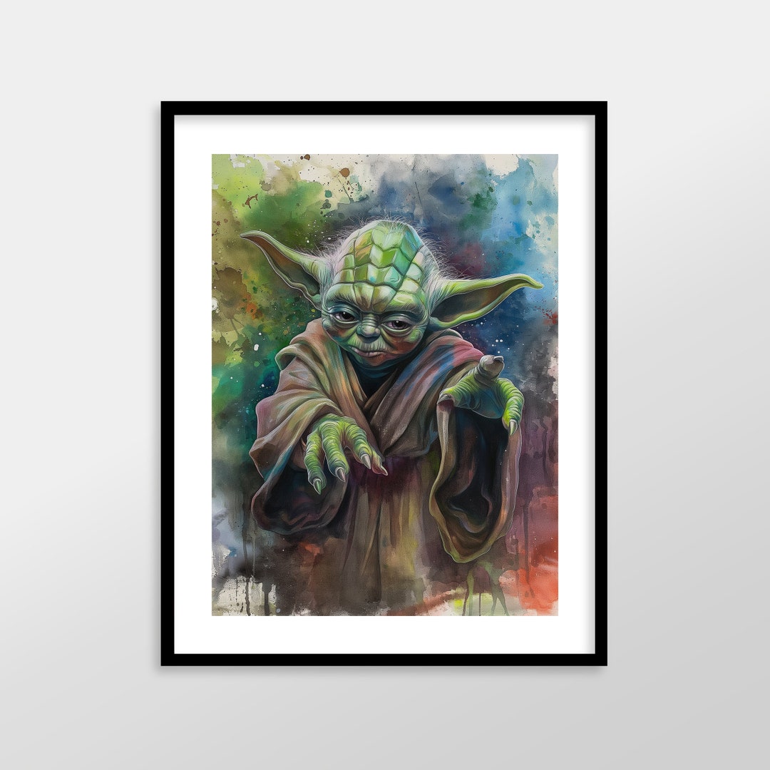 Star Wars Inspired Art Print, Funny Humor Wall Art, Star Wars Home ...