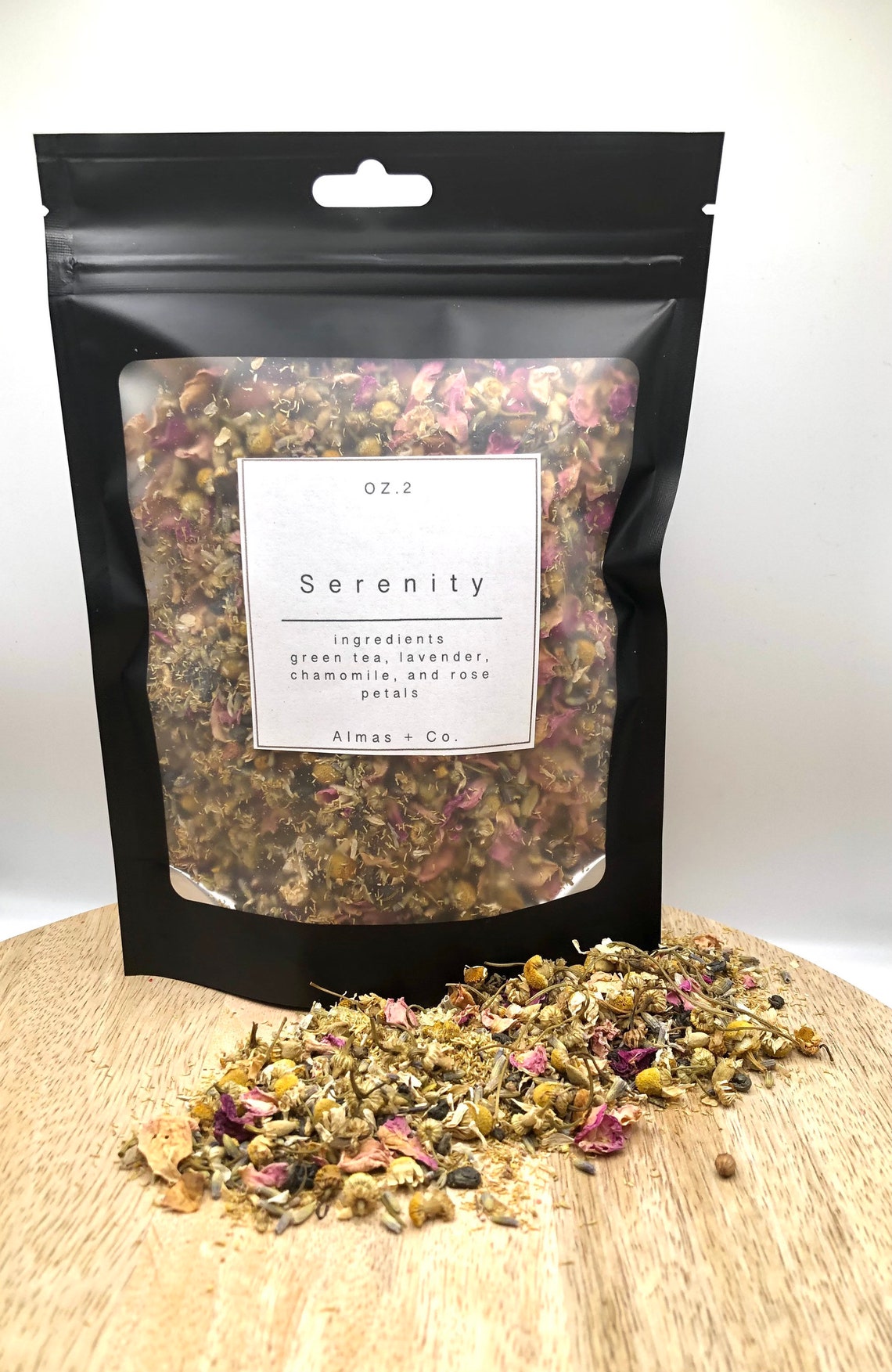 Organic Serenity Tea. Loose Leaf Tea Blend. Calming Tea Blend. - Etsy