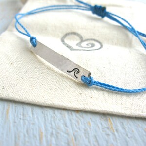 Wave Bracelet, Silver Wave Bracelet, Wave Charm Bracelet, Wave String ...