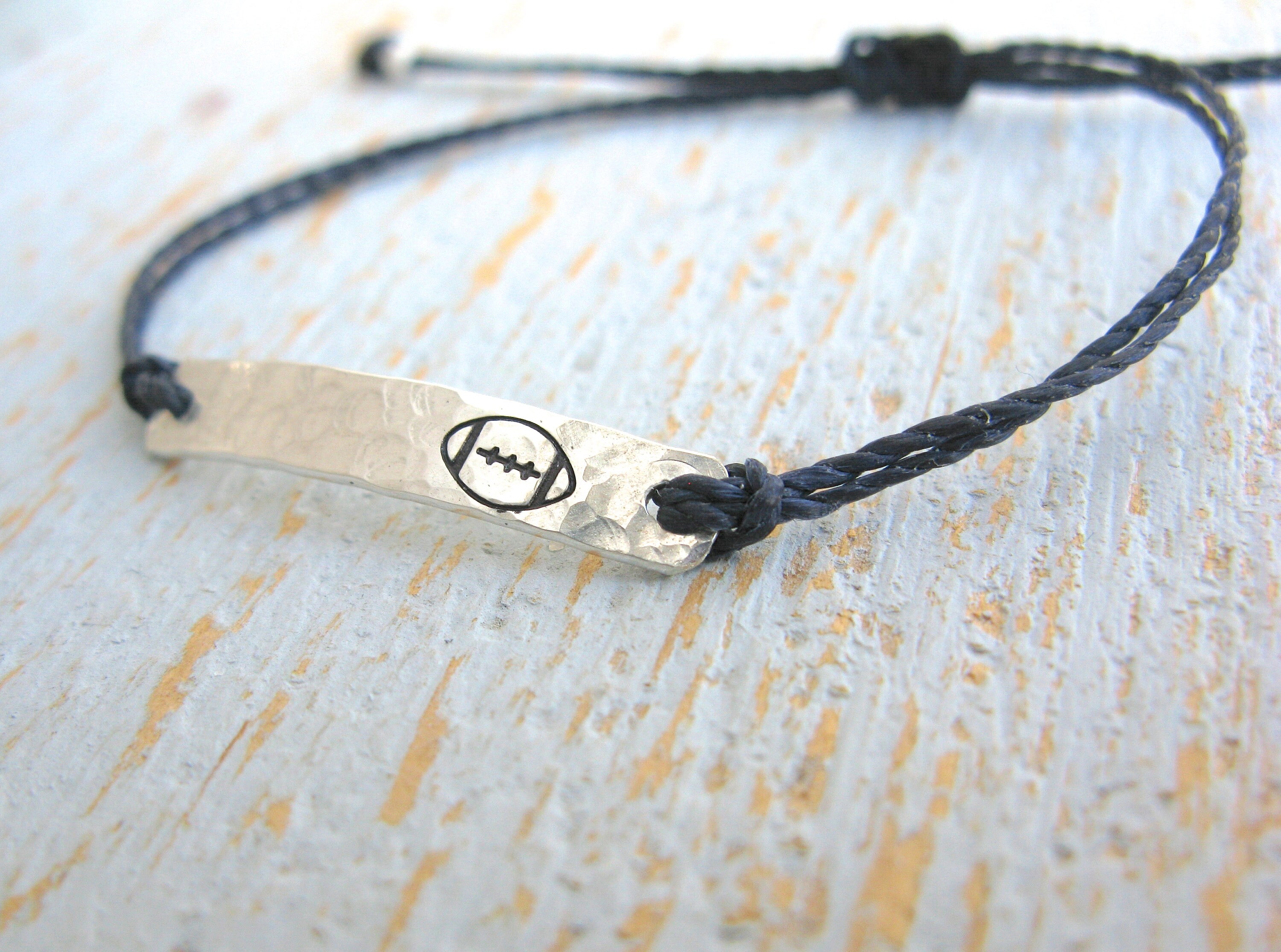 Football Bracelet Football Jewelry Football Team Bracelet | Etsy