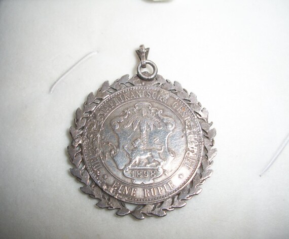 Sterling 1898 German East Africa Guilemus II Imperato… - Gem