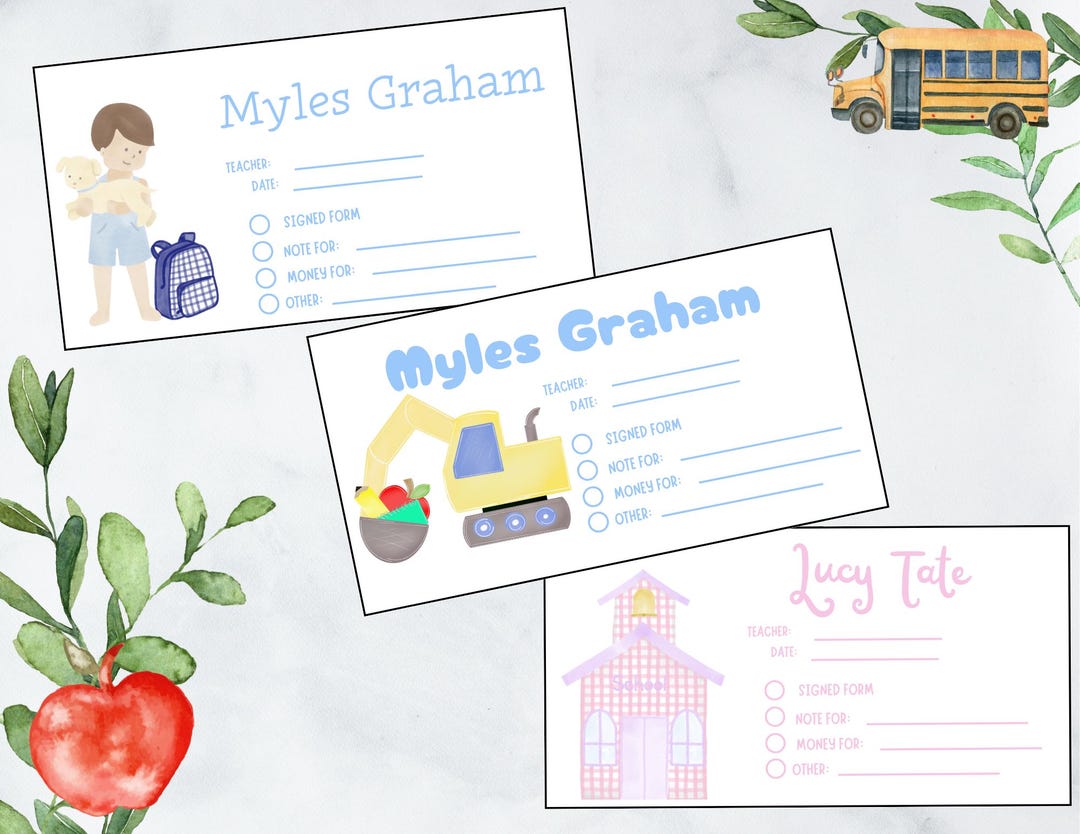 Set of 25 School Envelopes | Printed School Communication Envelopes ...