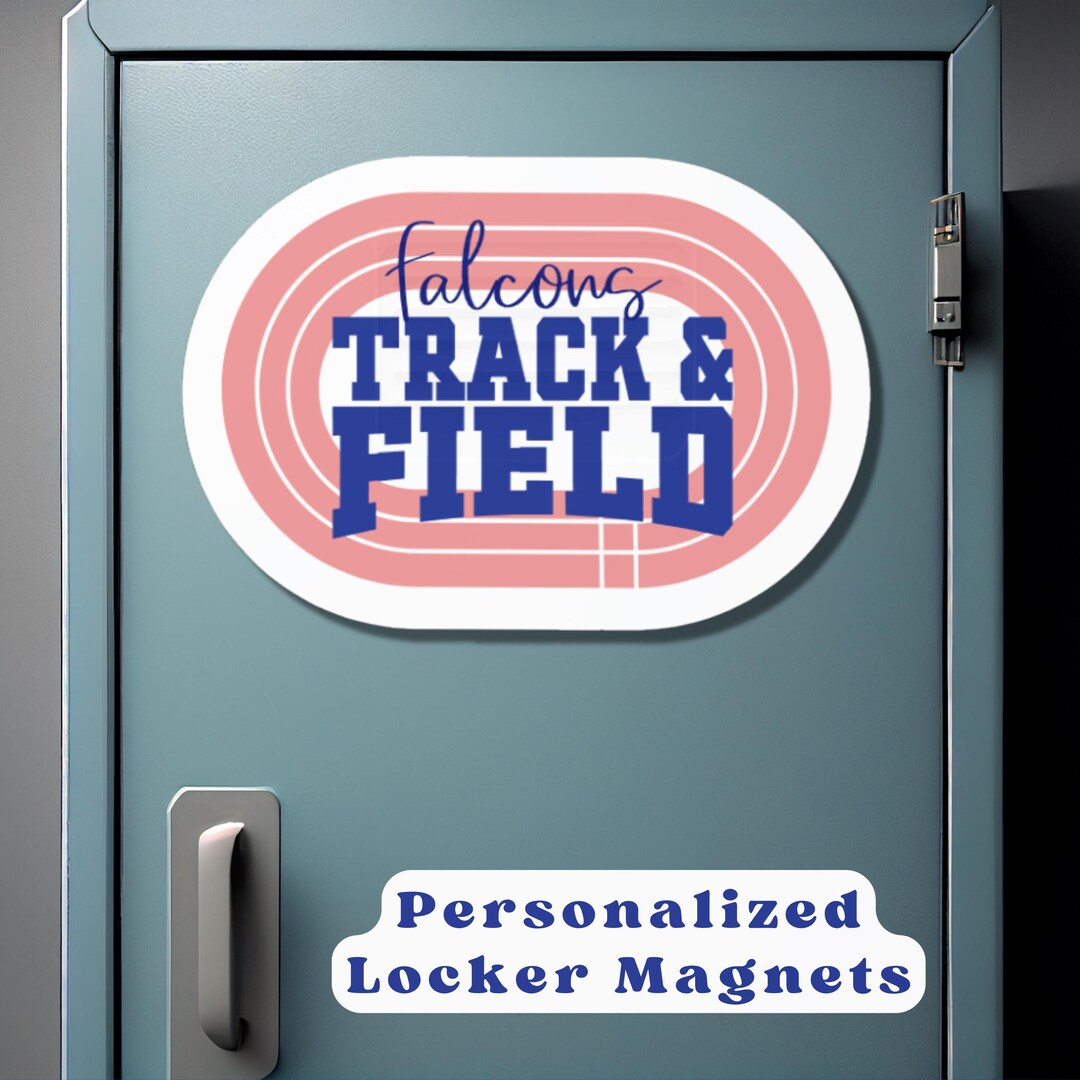 Track and Field Locker Magnet | Track Sticker for Water Bottle | Track ...