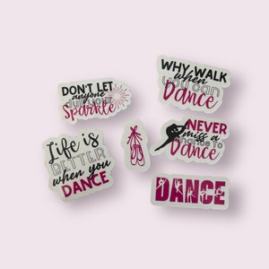 Dance Sticker Set | Dance Water Bottle Sticker | Gift for Dancer ...