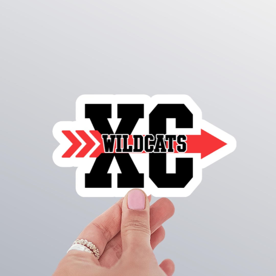 Personalized Cross Country Stickers and Magnets | Custom XC Sports ...