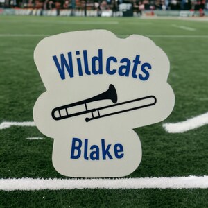 Personalized Marching Band Stickers Set of 10 | Custom Marching Band ...