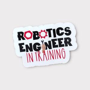Robotics Personalized Stickers Robotics Team Stickers Future Engineer ...