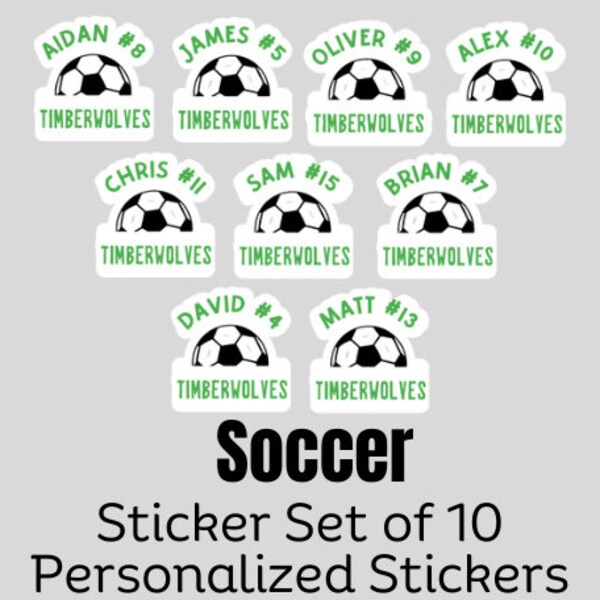Soccer Decal - Etsy