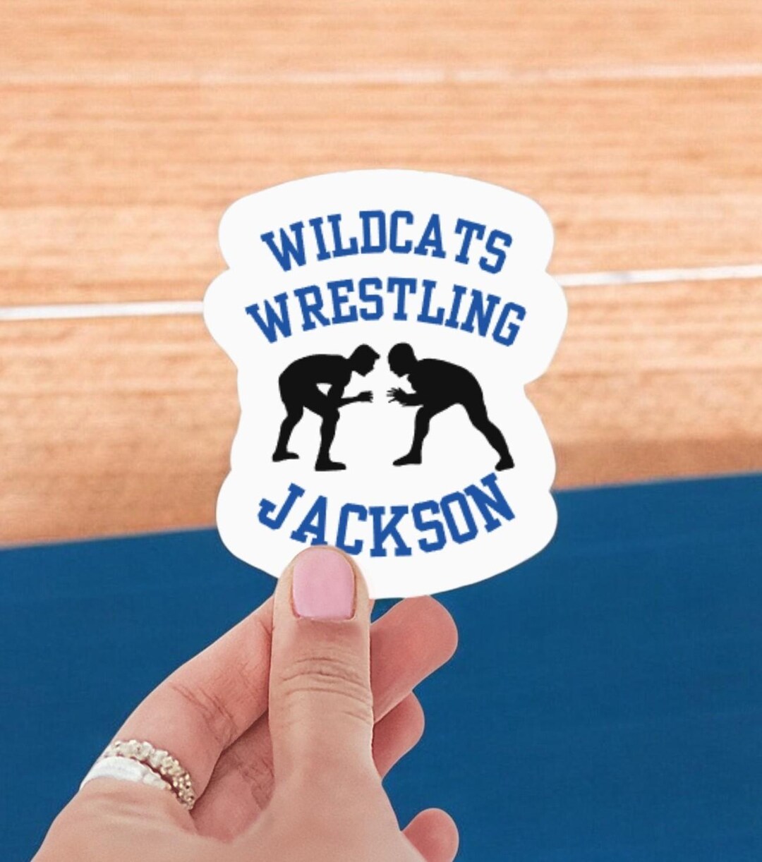 Wrestling Personalized Team Stickers | Wrestling Team Sticker Sets ...