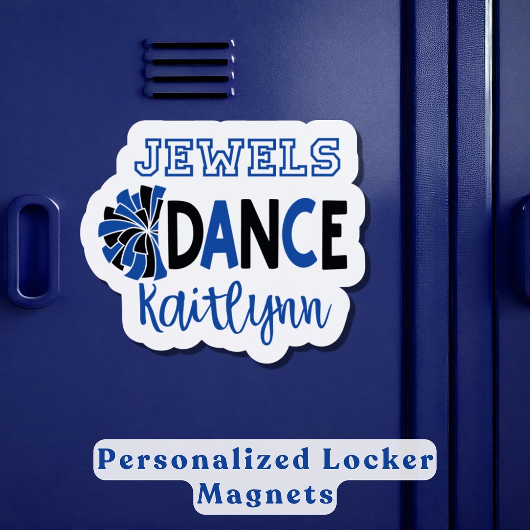 Personalized Dance Magnet for Locker | Dance Magnet for Tumbler ...