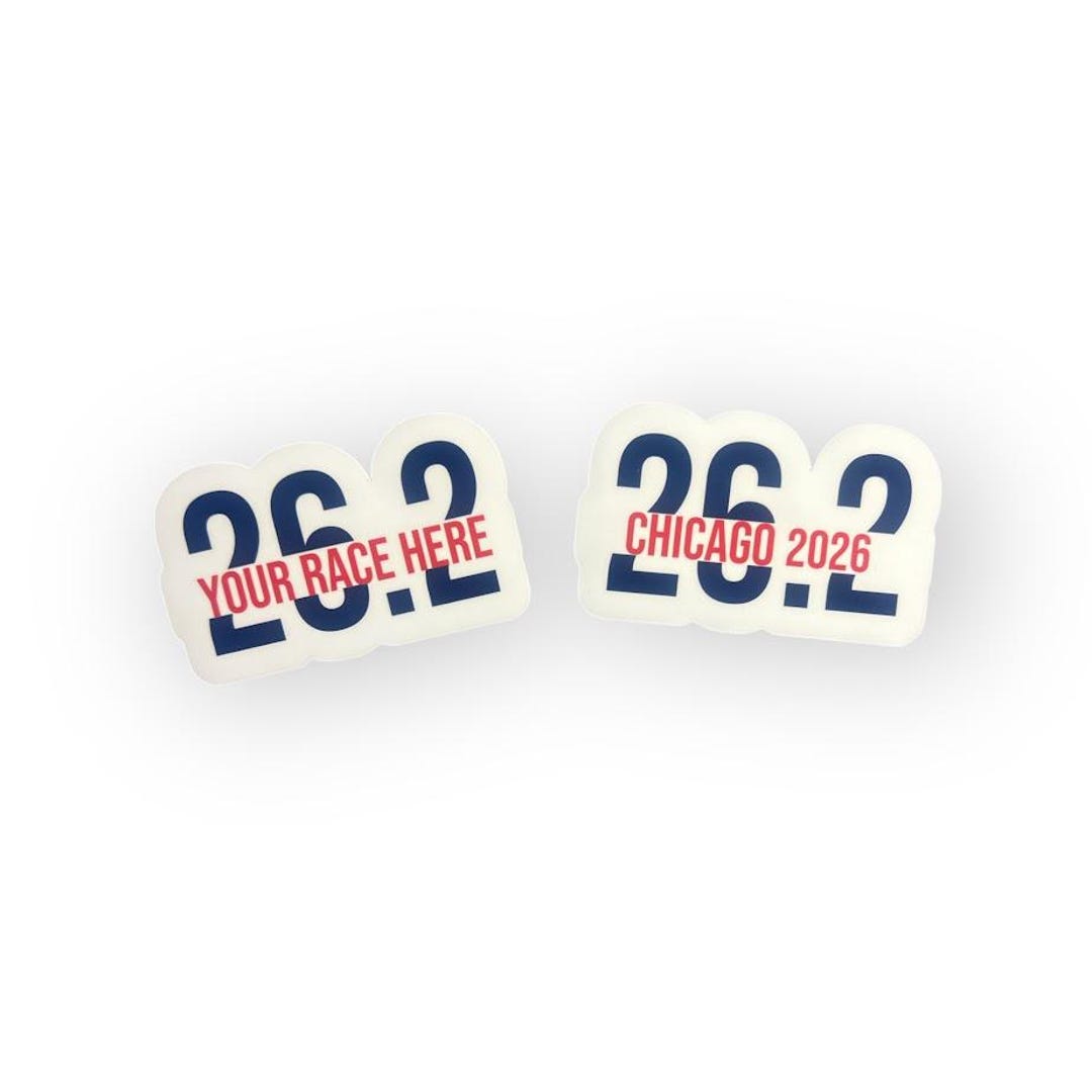 Personalized Race Stickers | Custom Marathon Stickers | Running Gift ...