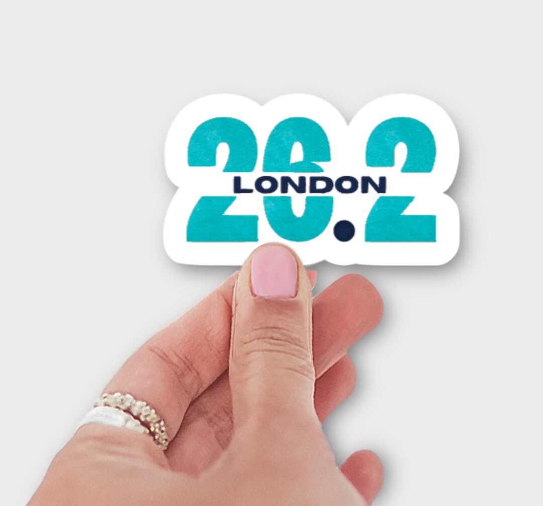 London 26.2 Sticker| Marathon Sticker for Water Bottle | Marathon ...