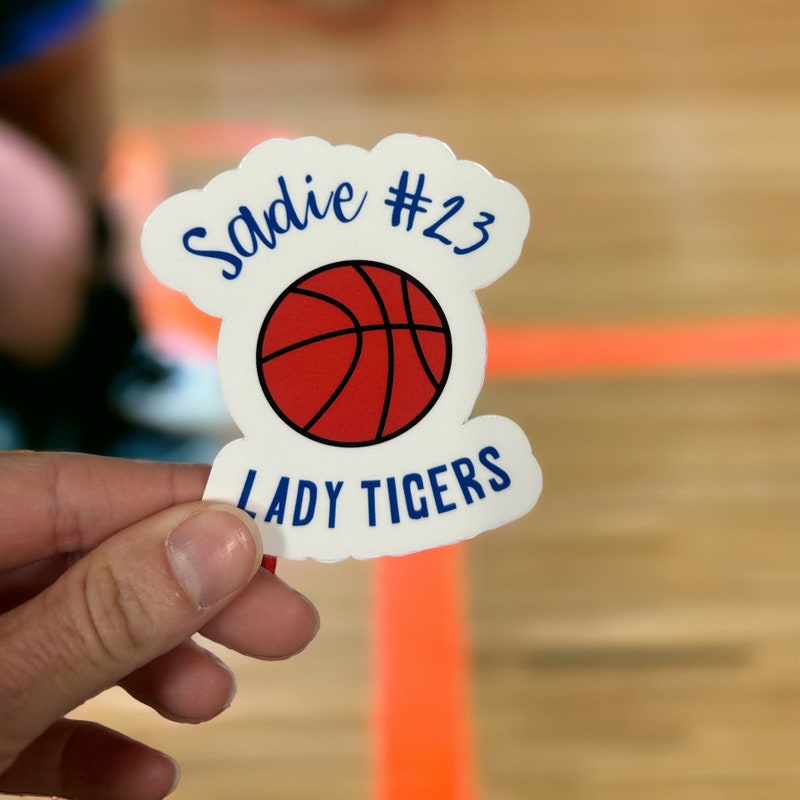 Basketball Stickers - Etsy