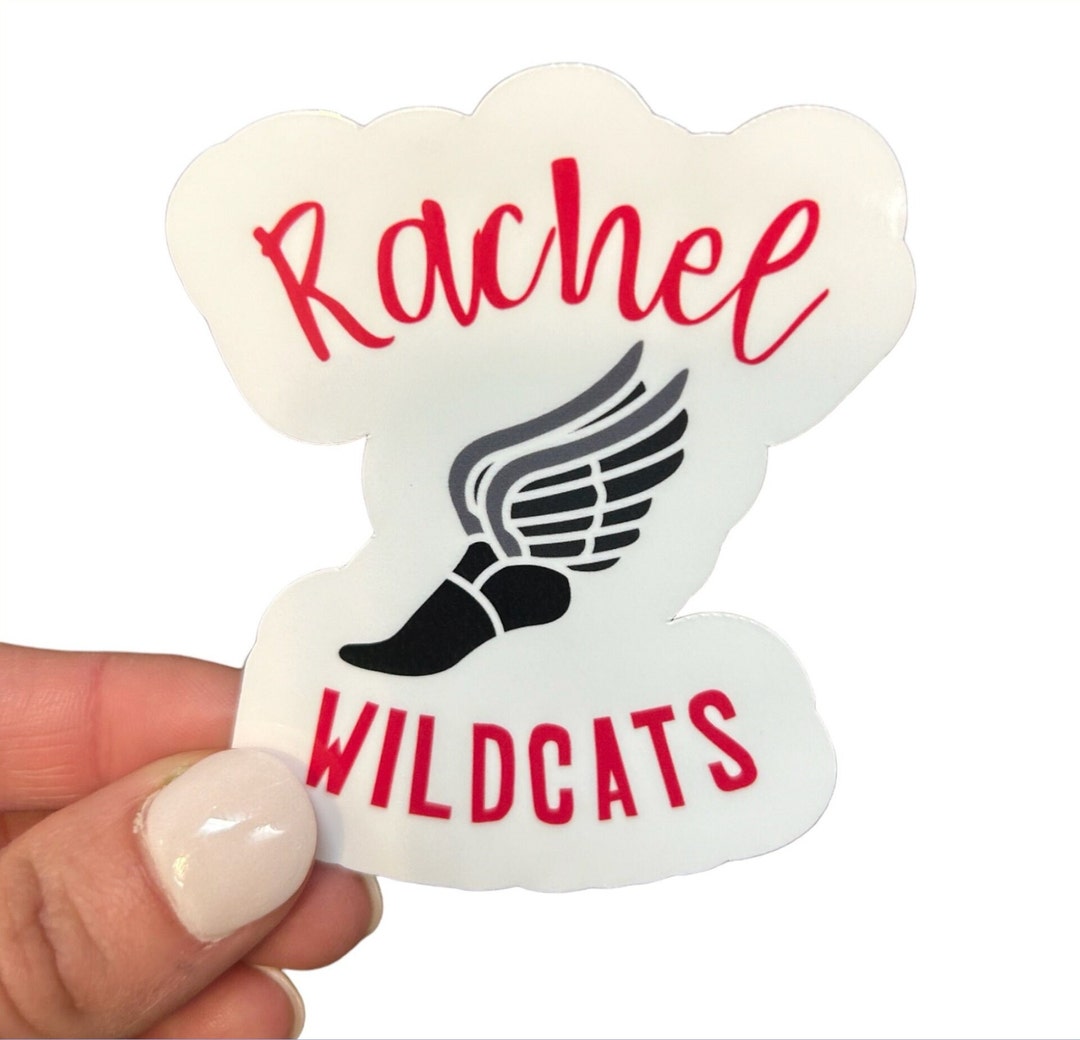 Track and Field Personalized Stickers Track Team Sticker Sets Track ...