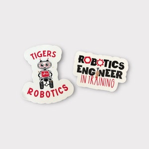 Robotics Personalized Stickers Robotics Team Stickers Future Engineer ...