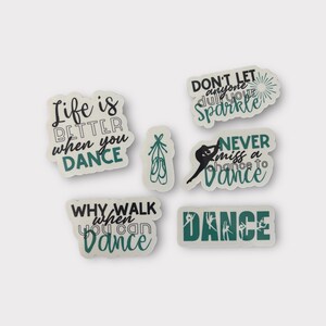 Dance Sticker Set | Dance Water Bottle Sticker | Gift for Dancer ...