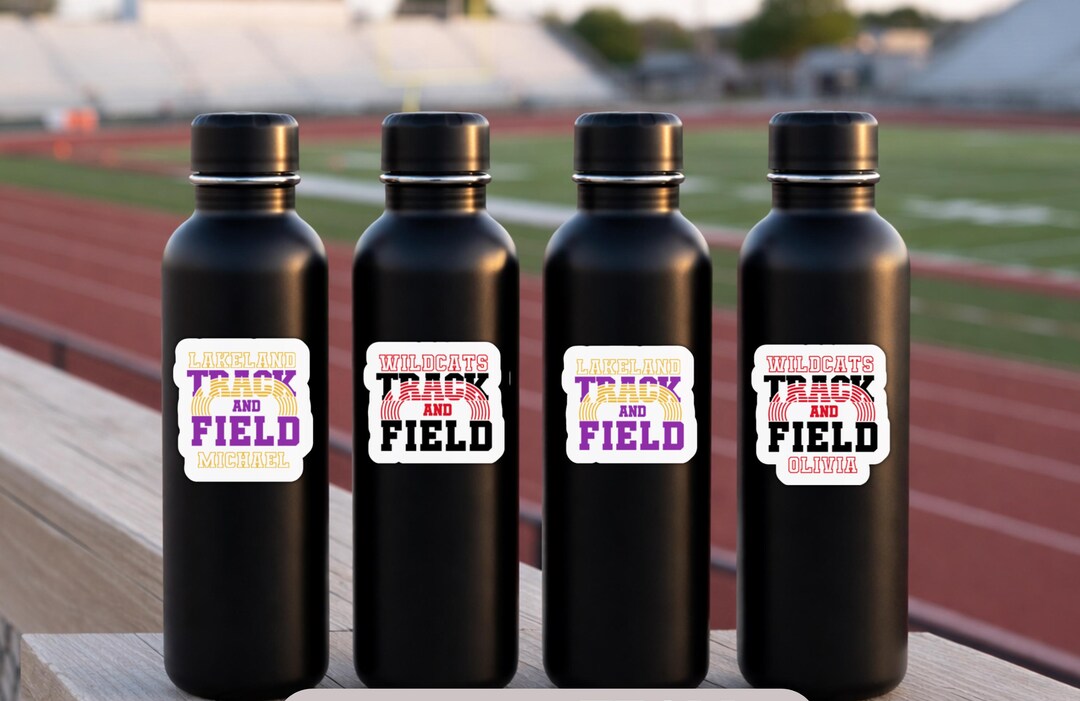 Track & Field Team Sticker Set | Custom Stickers for Teams, Coaches and ...