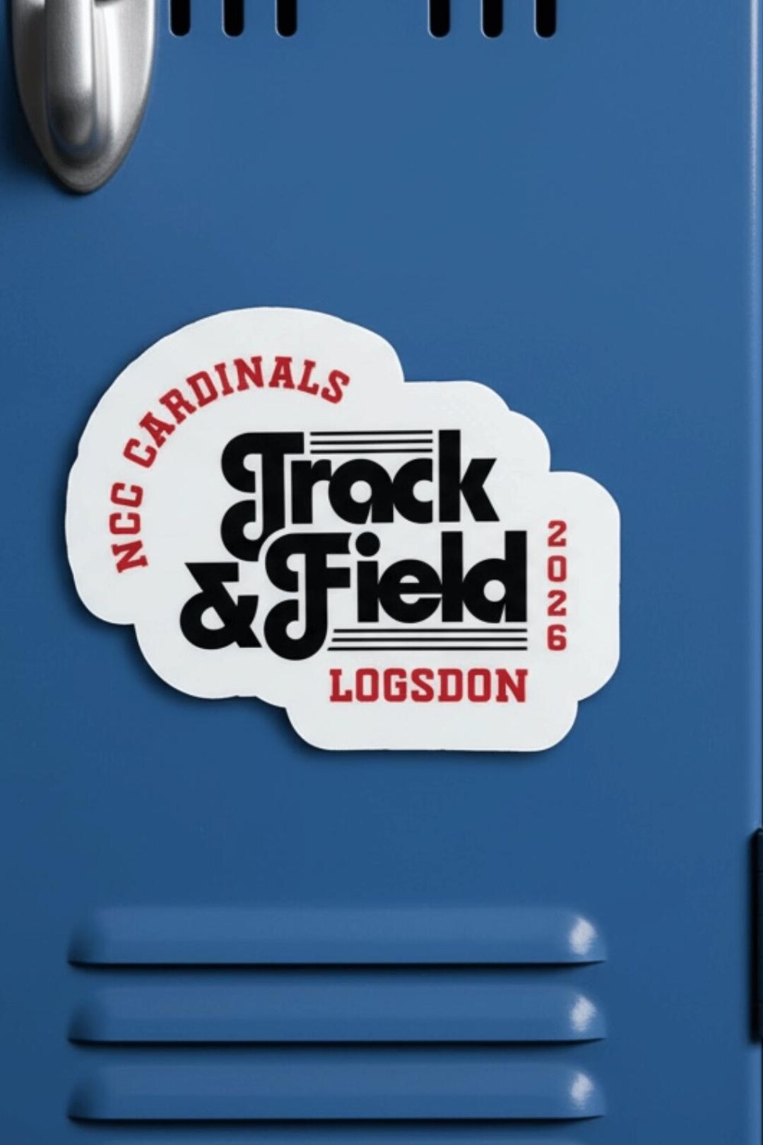 Track and Field Personalized Magnet | Track Team Spirit Gifts and ...