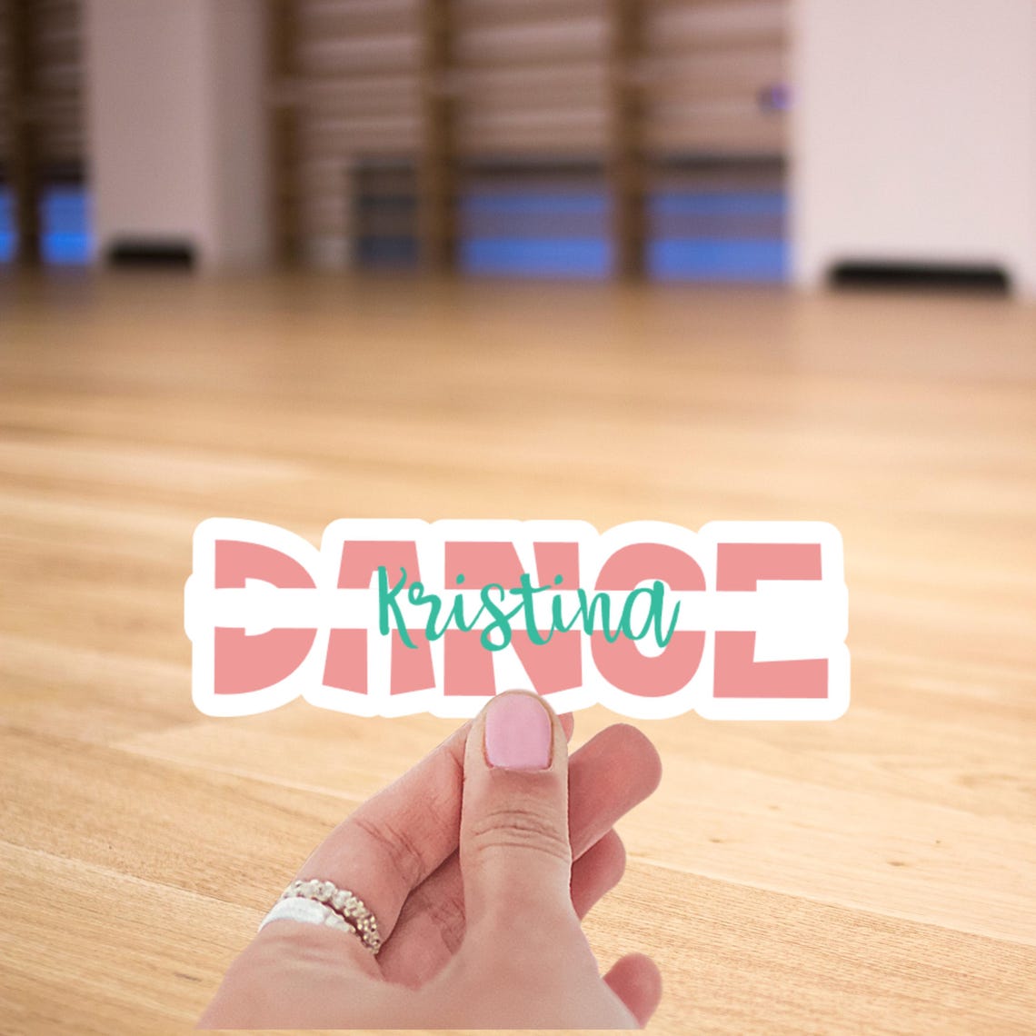 Personalized Dance Sticker With Name | Custom Dance Stickers | Dancer ...