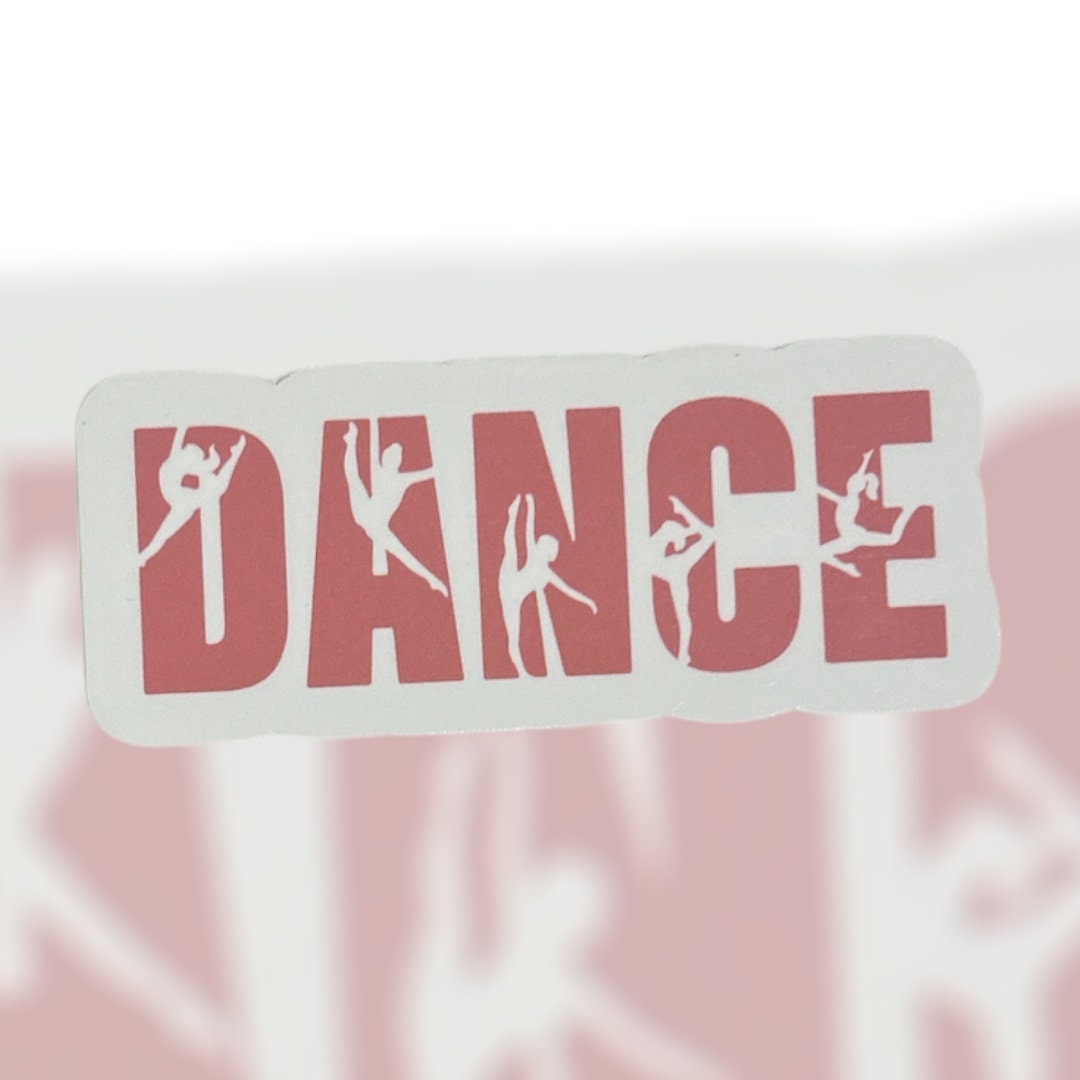 Custom Dance Sticker or Magnet | Dancer Custom Decal | Dancer Magnet ...