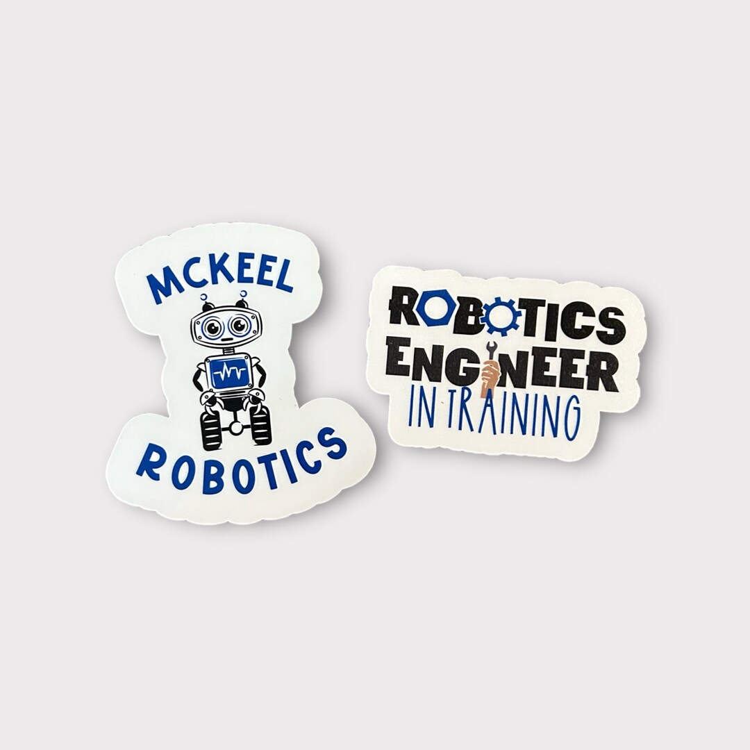 Robotics Personalized Stickers | Robotics Team Stickers | Future ...