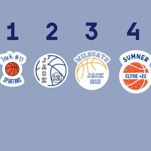 Personalized Basketball Magnet for Locker | Basketball Magnet or ...
