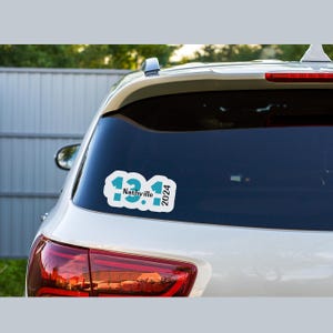 Custom Race Sticker or Magnet | Personalized Running Gift | Gift for ...