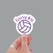 Personalized Volleyball Sticker or Magnet Team Name Sticker - Etsy