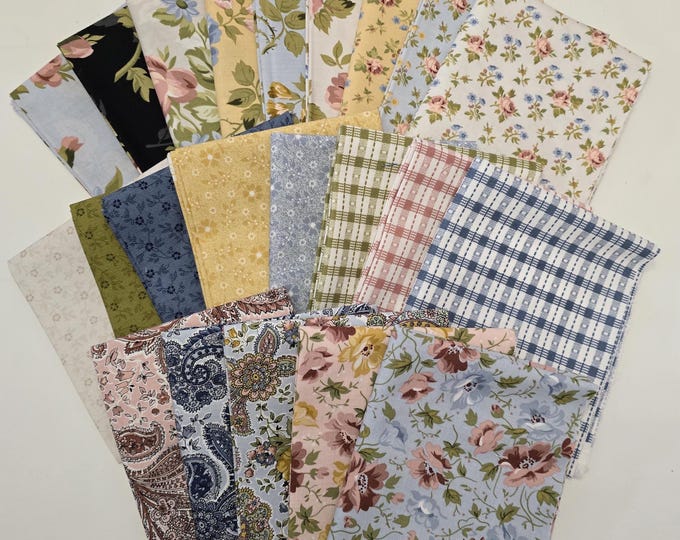 Midnight Garden Fat Quarter Bundle, Gerri Robinson for Riley Blake ...