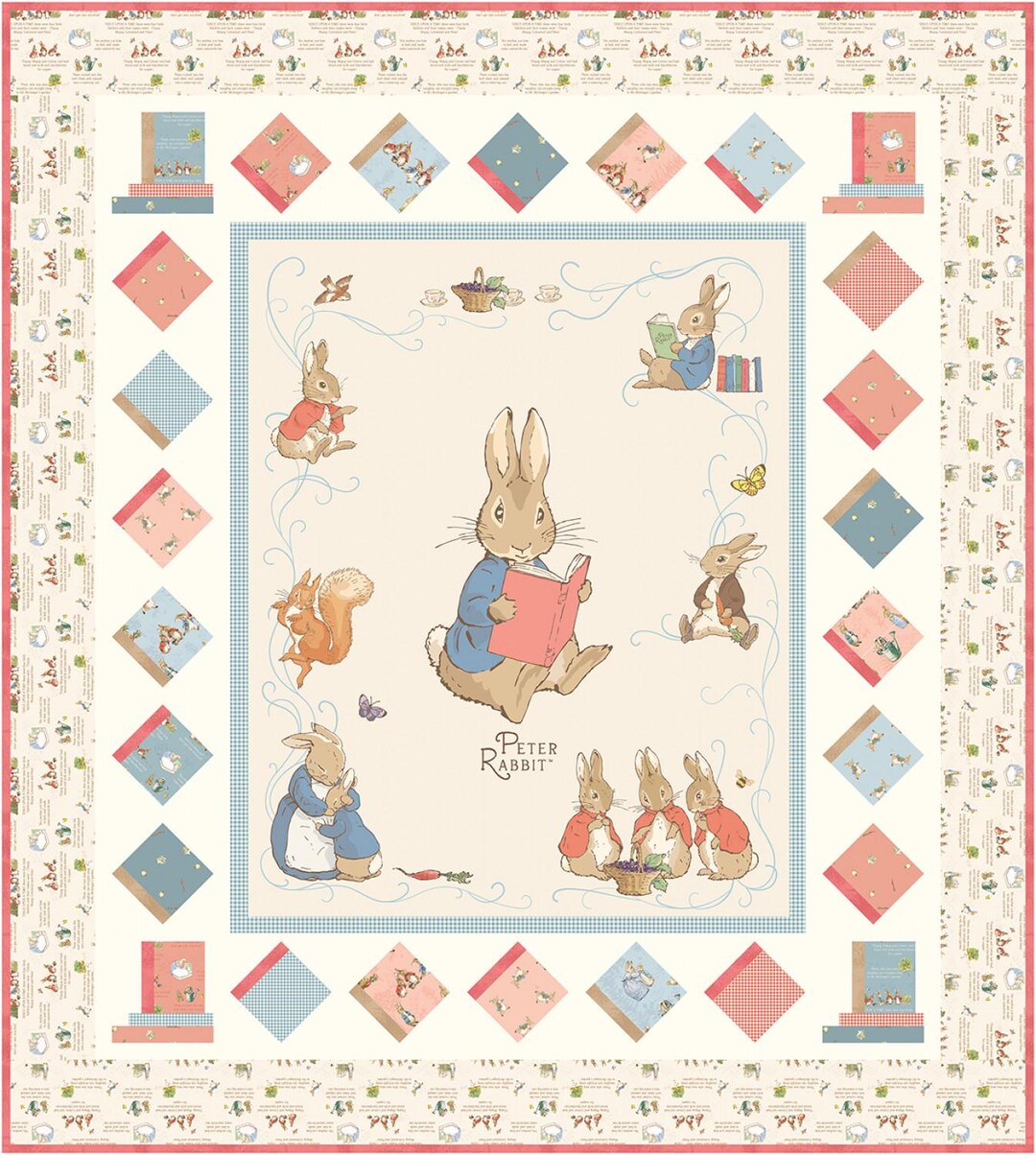 Peter Rabbit Book Adventures Quilt Boxed Kit, Please SEE PHOTOS and ...