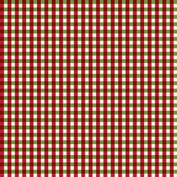 Red Check Fabric - Etsy