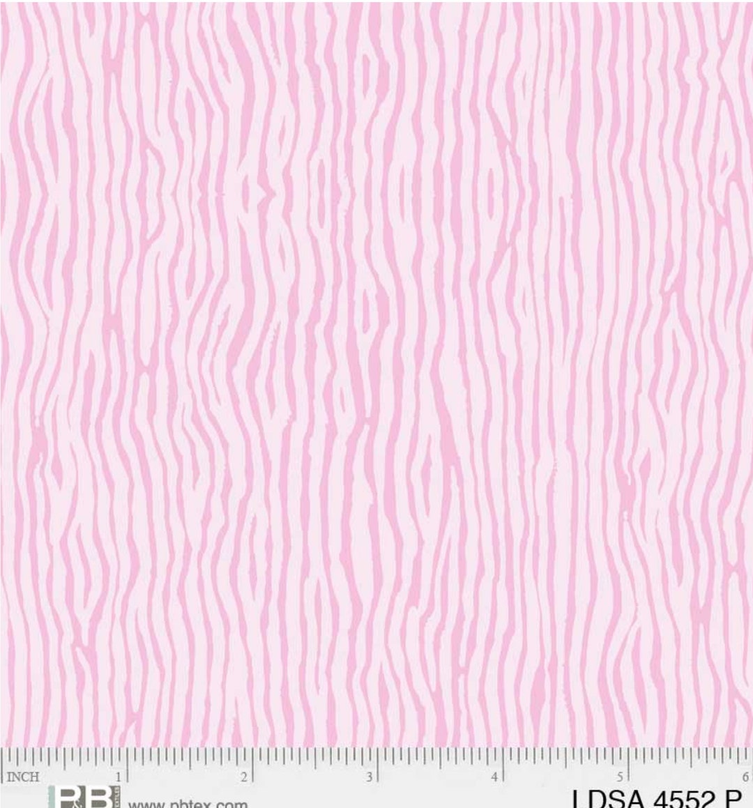 1/2 Yard REMNANT Little Darlings Safari Pink Zebra Stripes - Sillier ...
