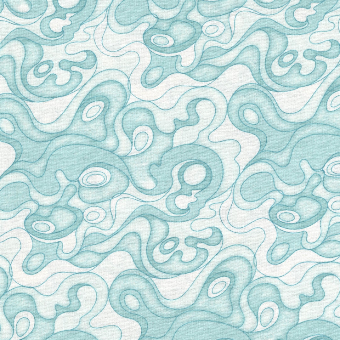 Koi Garden Water Texture Multi, Nancy Archer for Studio E Fabrics, 6030 ...