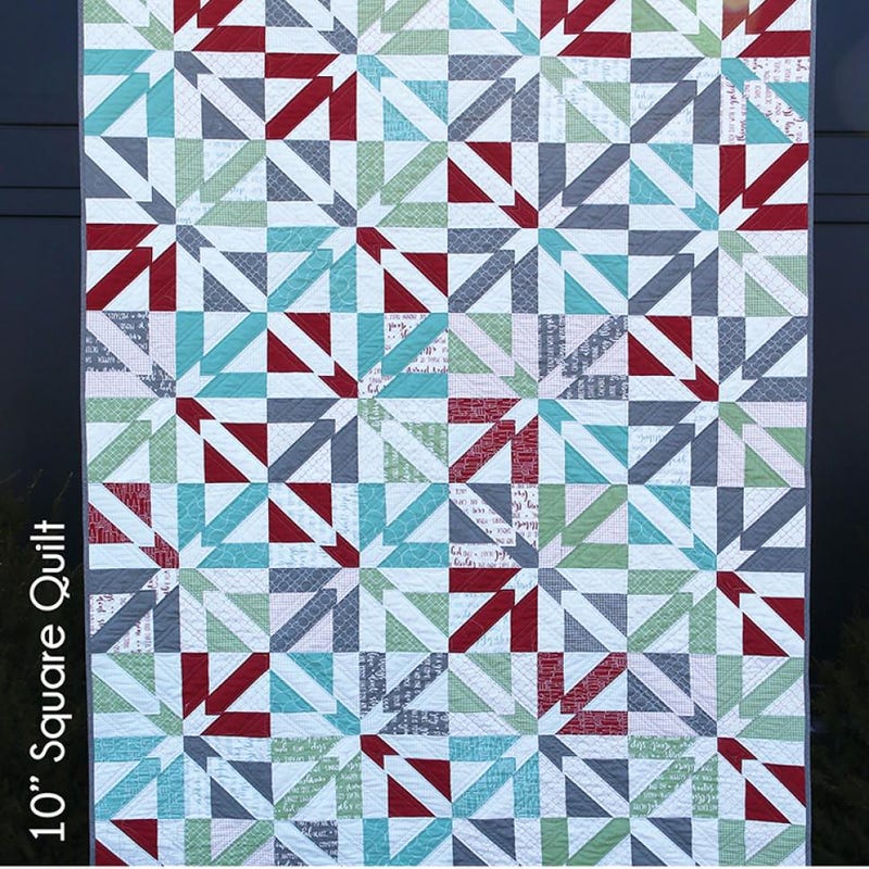 Layer Cake King Quilt Pattern - Etsy