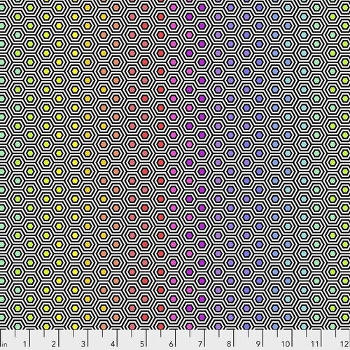 Tula Pink Hexy Rainbow Starling by Free Spirit Fabrics - Etsy