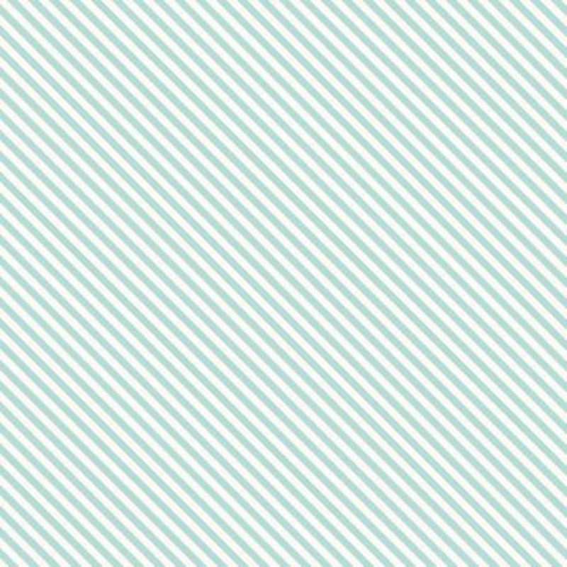 Aqua Striped Fabric - Etsy