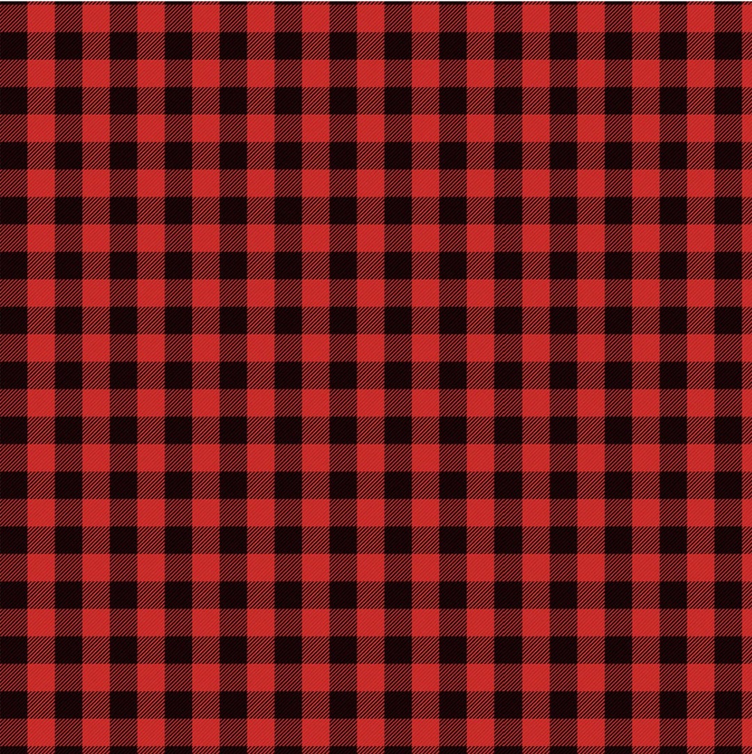Red/black Buffalo Check - Susan Wignet for Wilmington Prints - 39145 ...