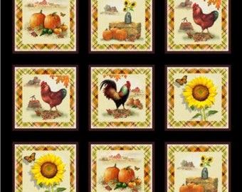 Autumn Splendor Panel by Robert Giordano for Henry Glass 24 X LOF - Etsy