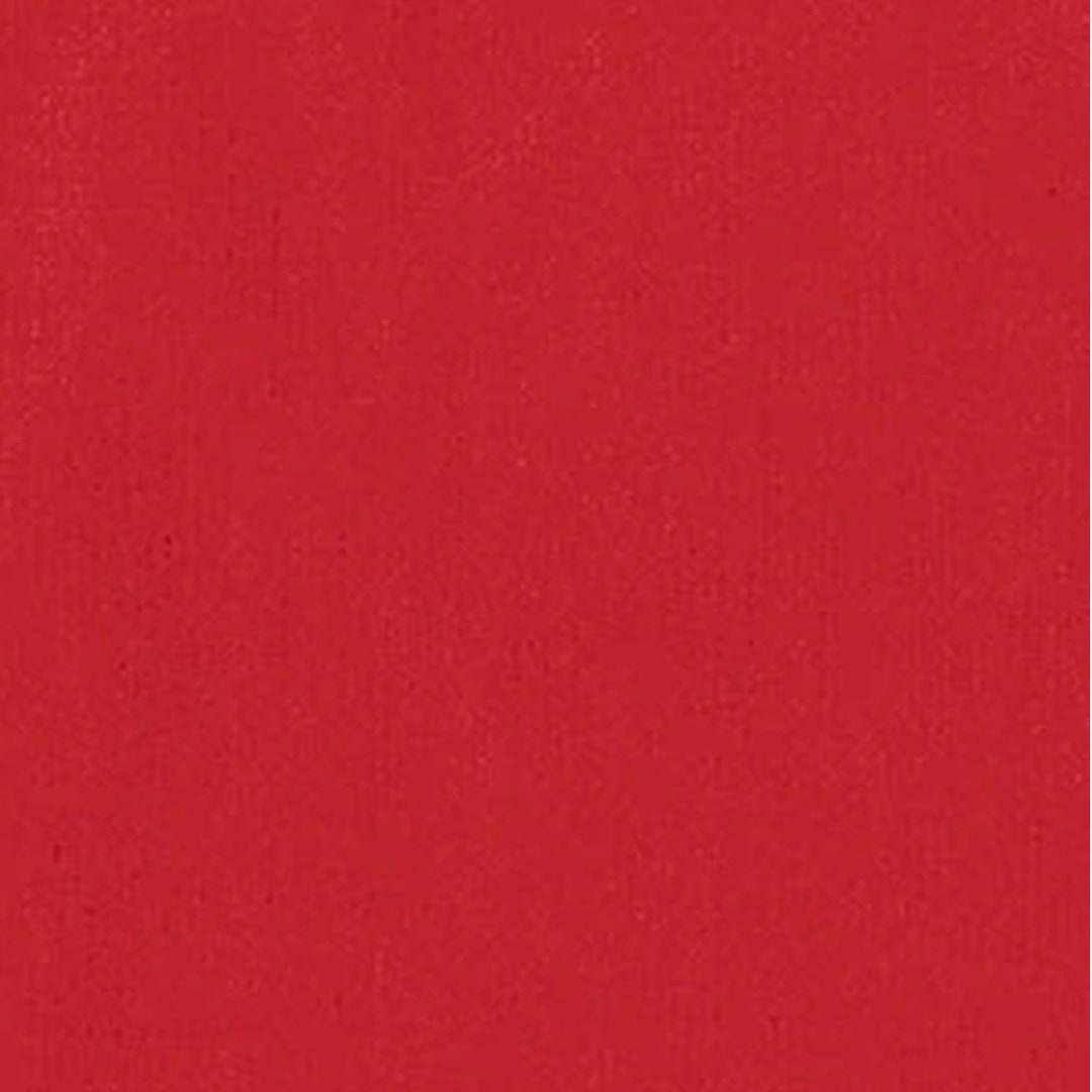 Peppered Cottons in Flame (16) - Solid Bright Red Fabric - Pepper Cory ...